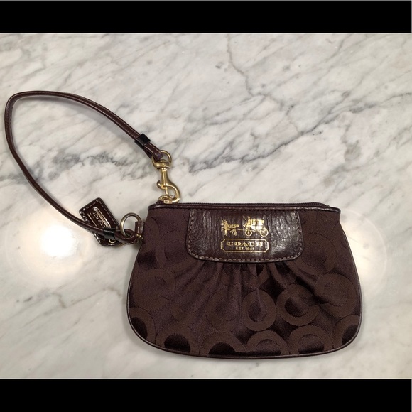 Coach | Bags | Small Coach Wristlet | Poshmark